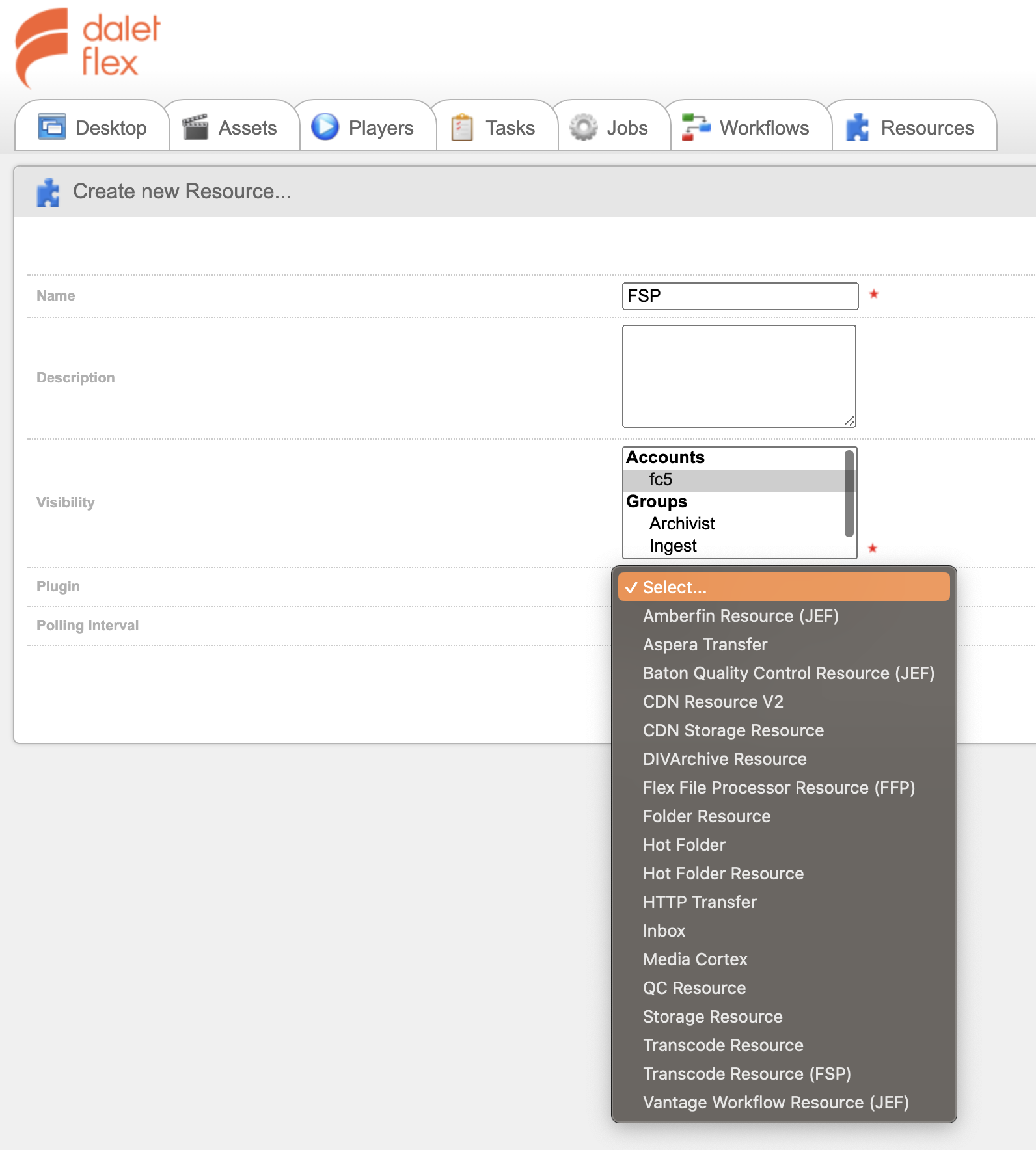 Dalet Flex Core: Resources – Support Hub