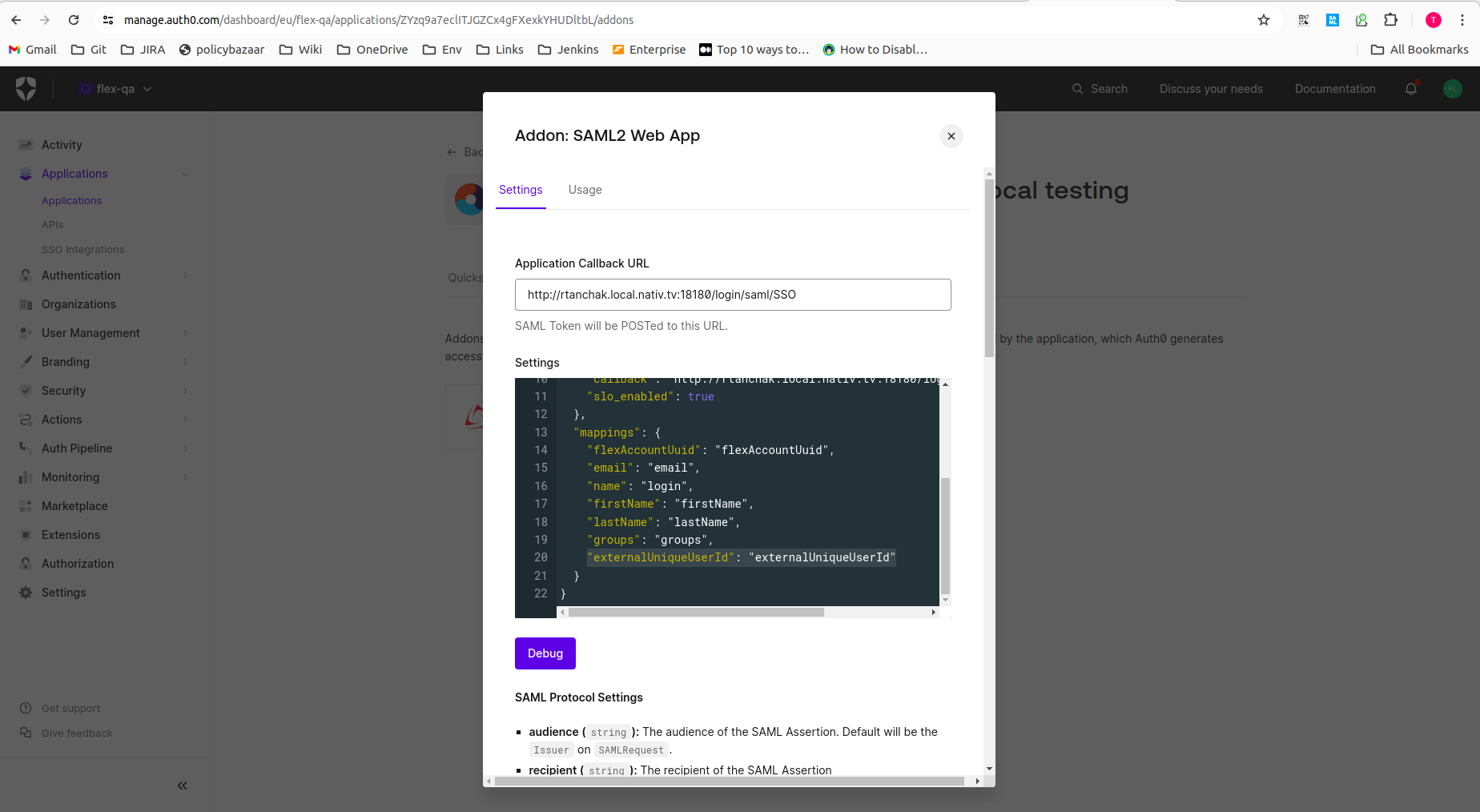 Configuring Auth0 as an identity provider – Support Hub