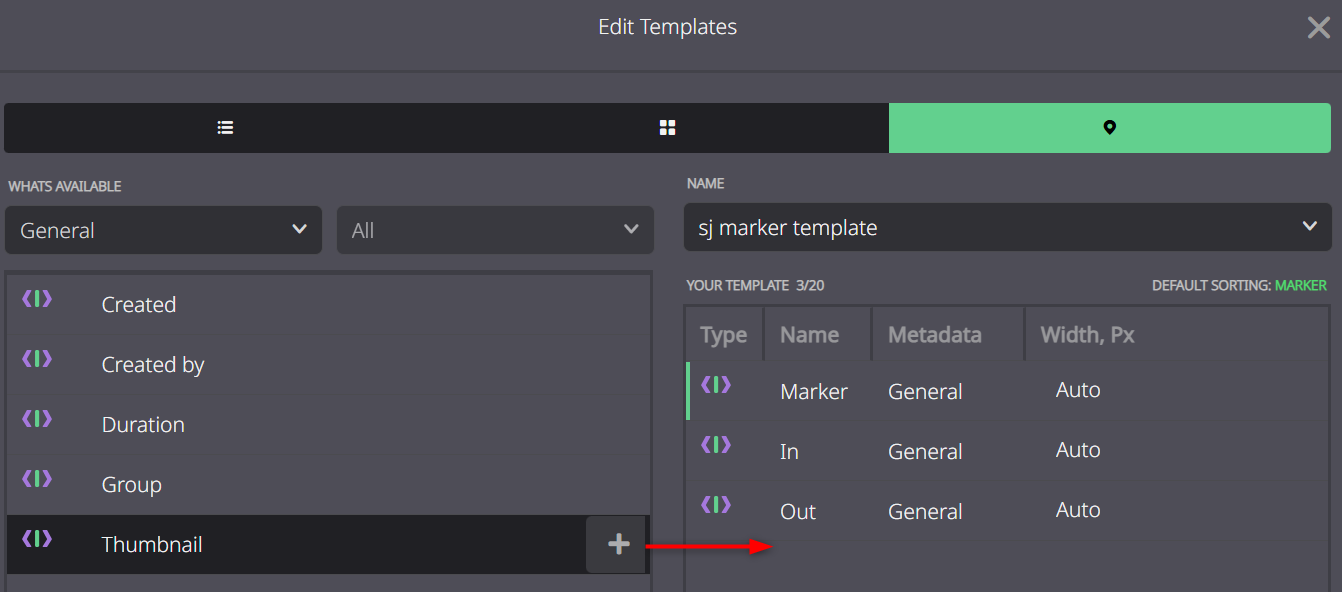 Creating Thumbnails for Timeline Markers in Dalet Flex – Support Hub