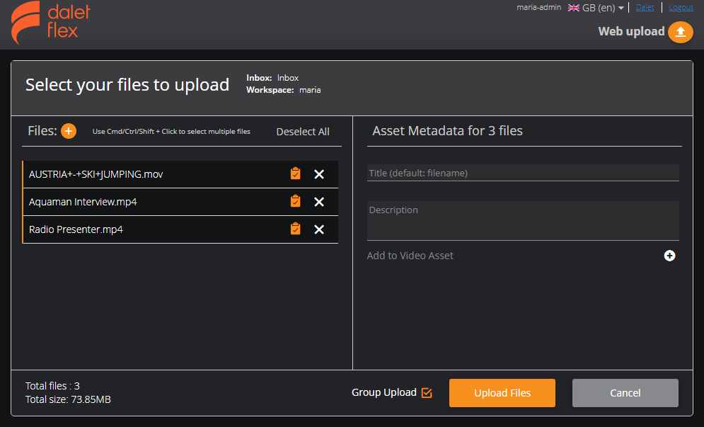 Dalet Flex User Guide – Support Hub