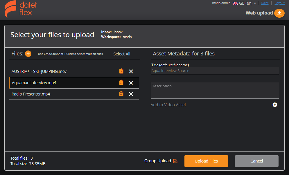 Dalet Flex User Guide – Support Hub