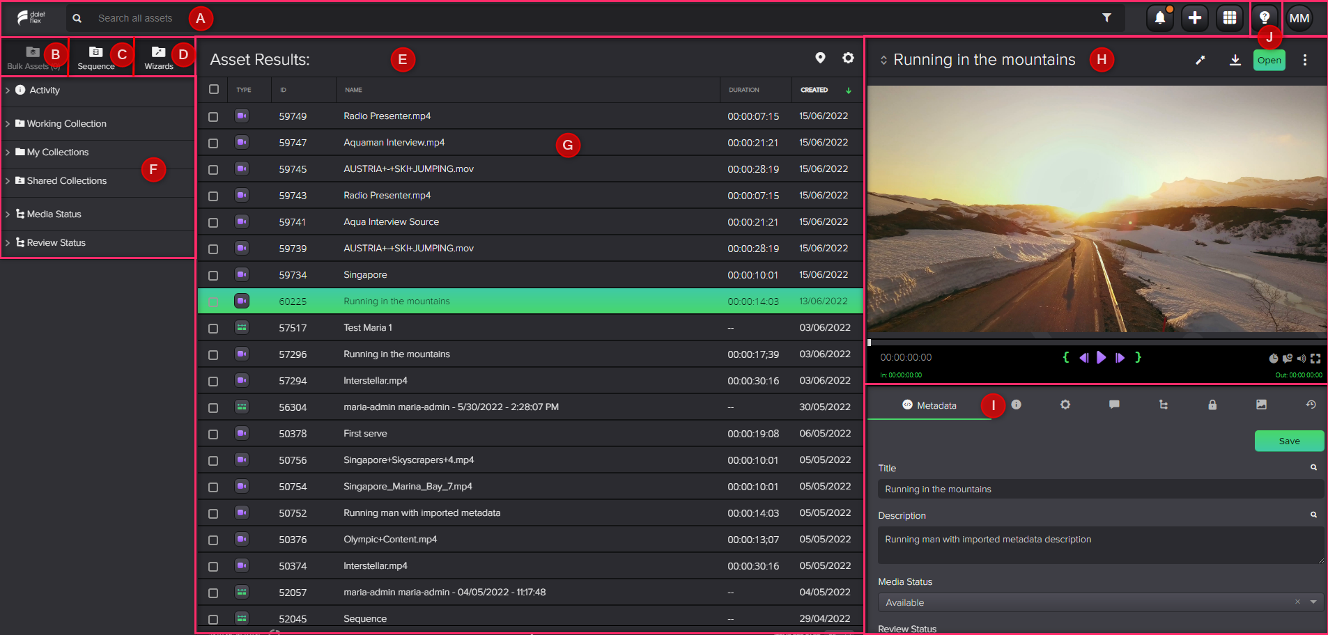 Dalet Flex User Guide – Support Hub