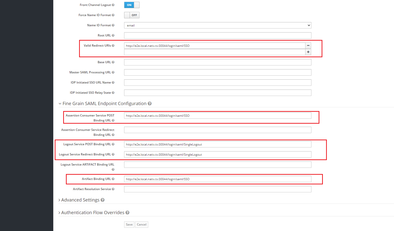 Configuring Keycloak as a SAML identity provider – Support Hub
