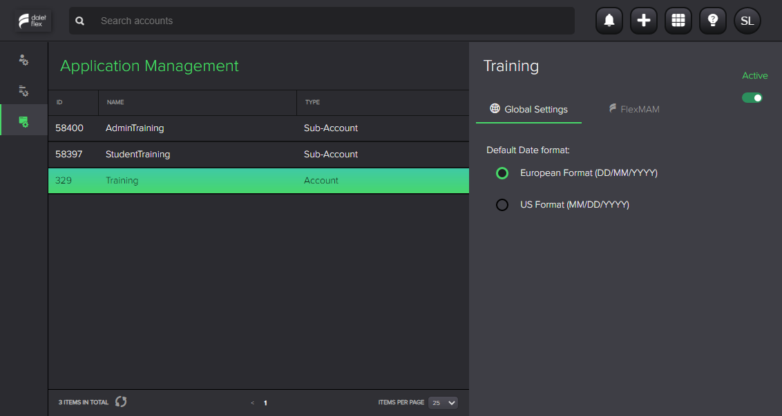 FlexADMIN Managing Application Settings Support Hub