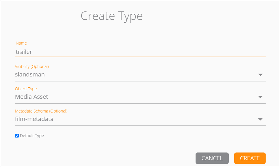 Metadata Designer Understanding Types – Support Hub