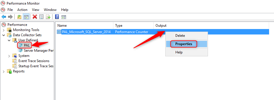 How To Set PAL Data Collector Set Template On The SQL Server – Support Hub