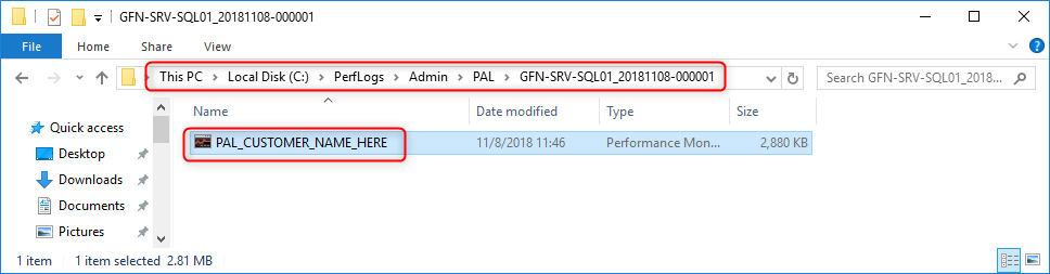 How To Set PAL Data Collector Set Template On The SQL Server – Support Hub