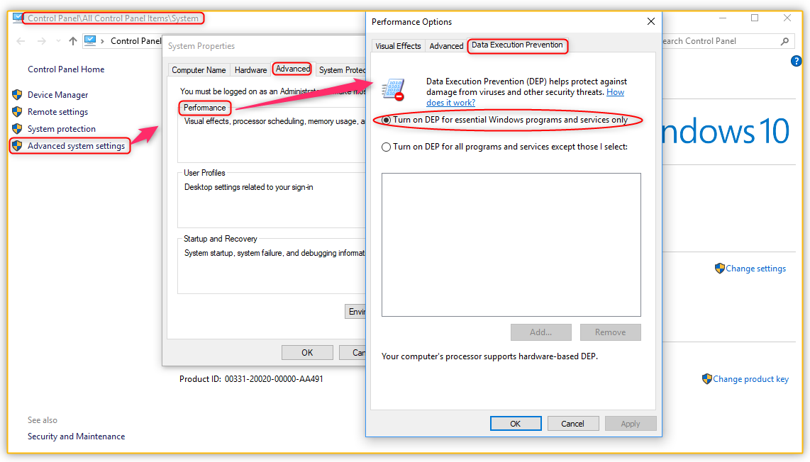 Dalet Galaxy on Windows OS Special Settings – Support Hub